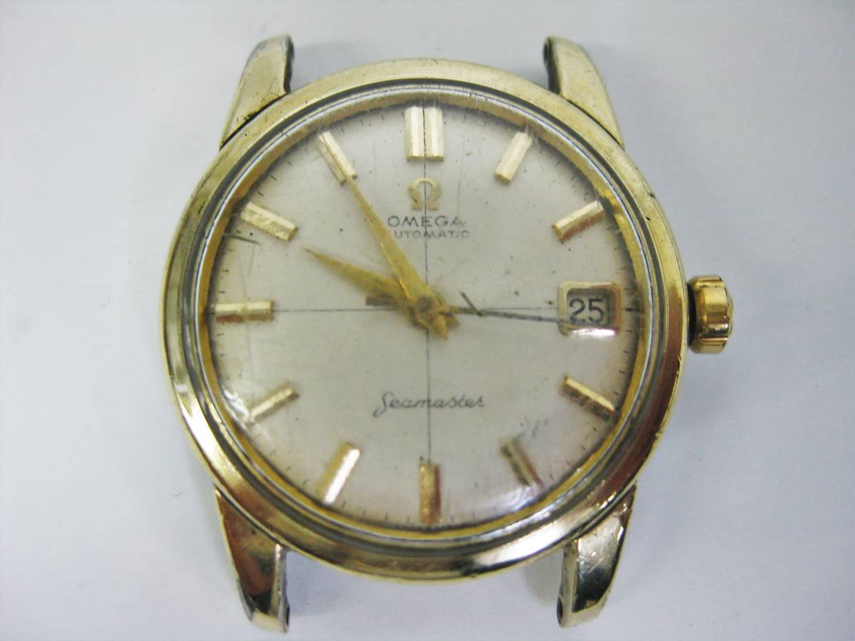 YT-B⑲2 OMEGA/オメガ Seamaster シーマスター 3針デイト 自動巻 20石 2849-4SC cal.503 クロノライン ...