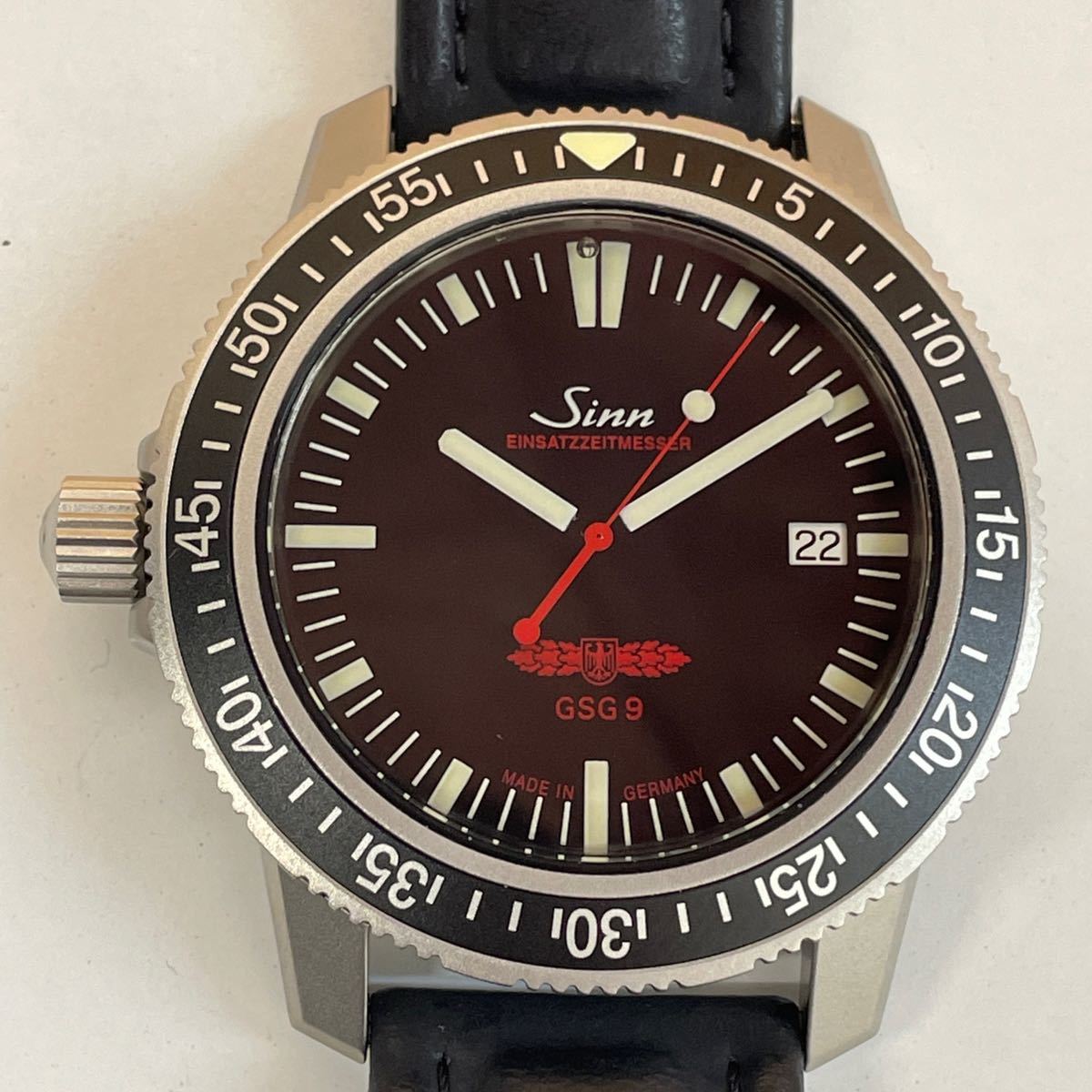 FM0904 Sinn ジン GSG9 EZM2 HYDRO スペシャルセット メンズ 腕時計 403.2678 Quartz クォーツ 3針 ...