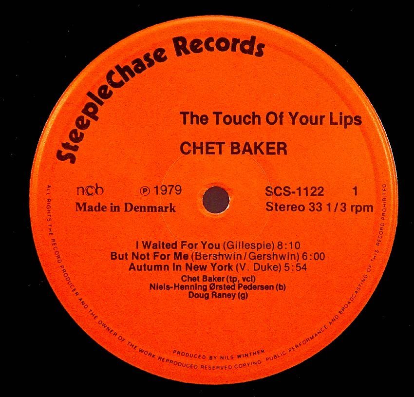 緑屋SS LPレコード CHET BAKER チェット ベイカー THE TOUCH OF YOUR LIPS ザ タッチ オブ ユア リップス klp/8-476/8-3/#80(ジャズ一般 ...