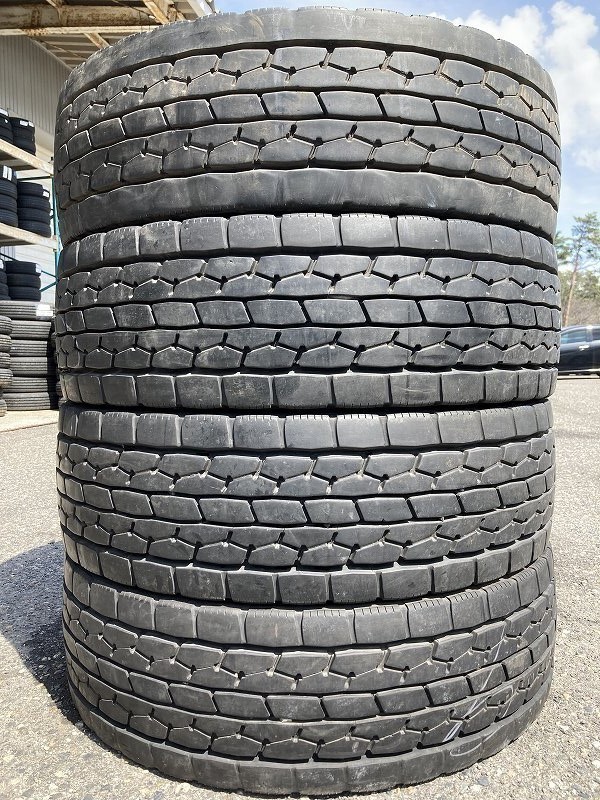 引き取り歓迎 4C362 245/70R19.5 136/134J DUNLOP SP688 2016年 4本 MIX ミックス(タイヤ ...