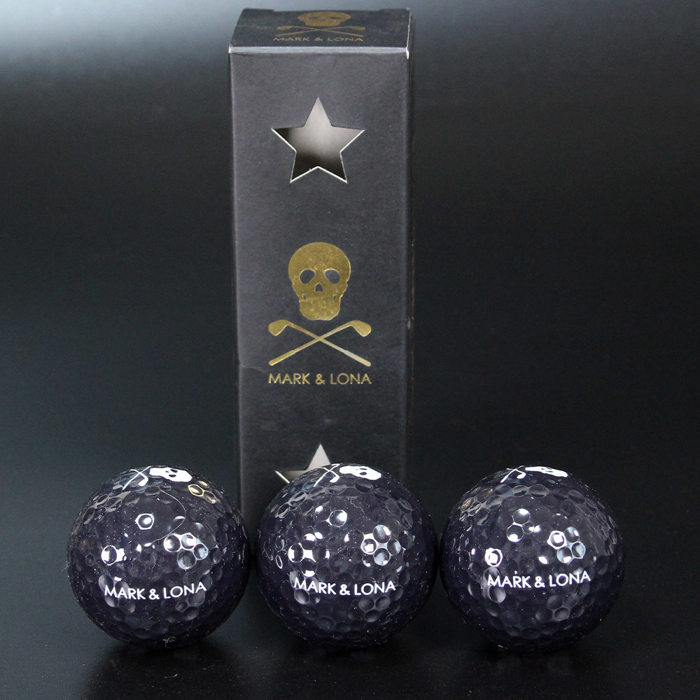 F16. マークアンドロナMARK&LONA マグナムボールMAGNUM BALL ゴルフボール 黒 3個入/箱(ゴルフ)｜売買された ...