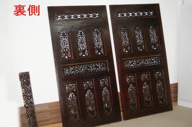 造作彫刻壁飾り 花 唐草彫刻 埋込インテリア壁 ビンテージ アンティーク レトロ 8918(アジア)｜売買されたオークション情報、yahooの商品情報をアーカイブ公開 - オークファン ...