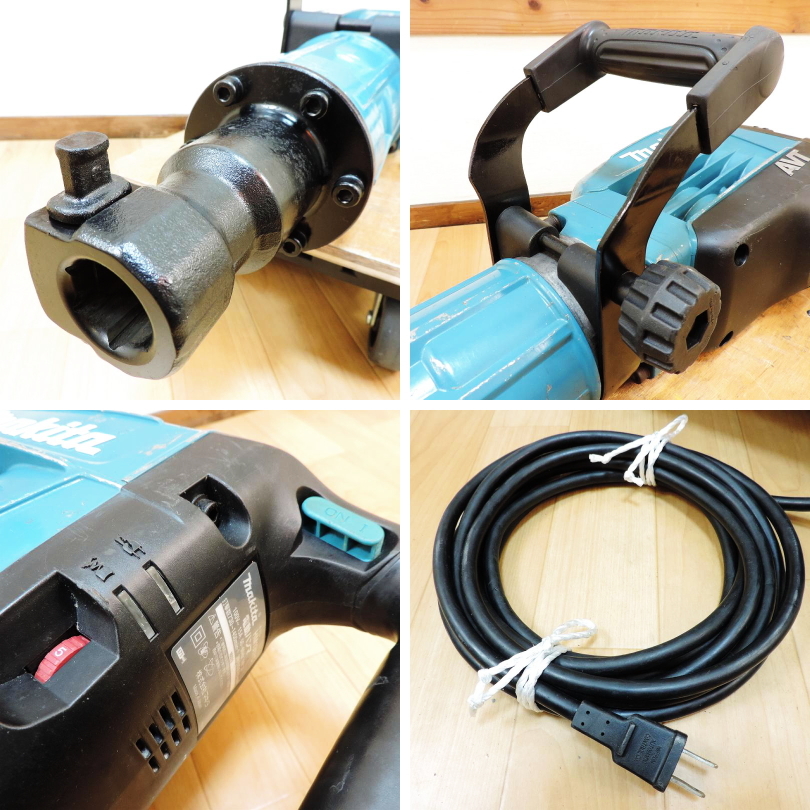 Makita マキタ 電動ハンマ HM1317C 大型ハンマー 六角軸30mm ハツリ 斫り ブレーカー シャンク コンクリート 100V ...