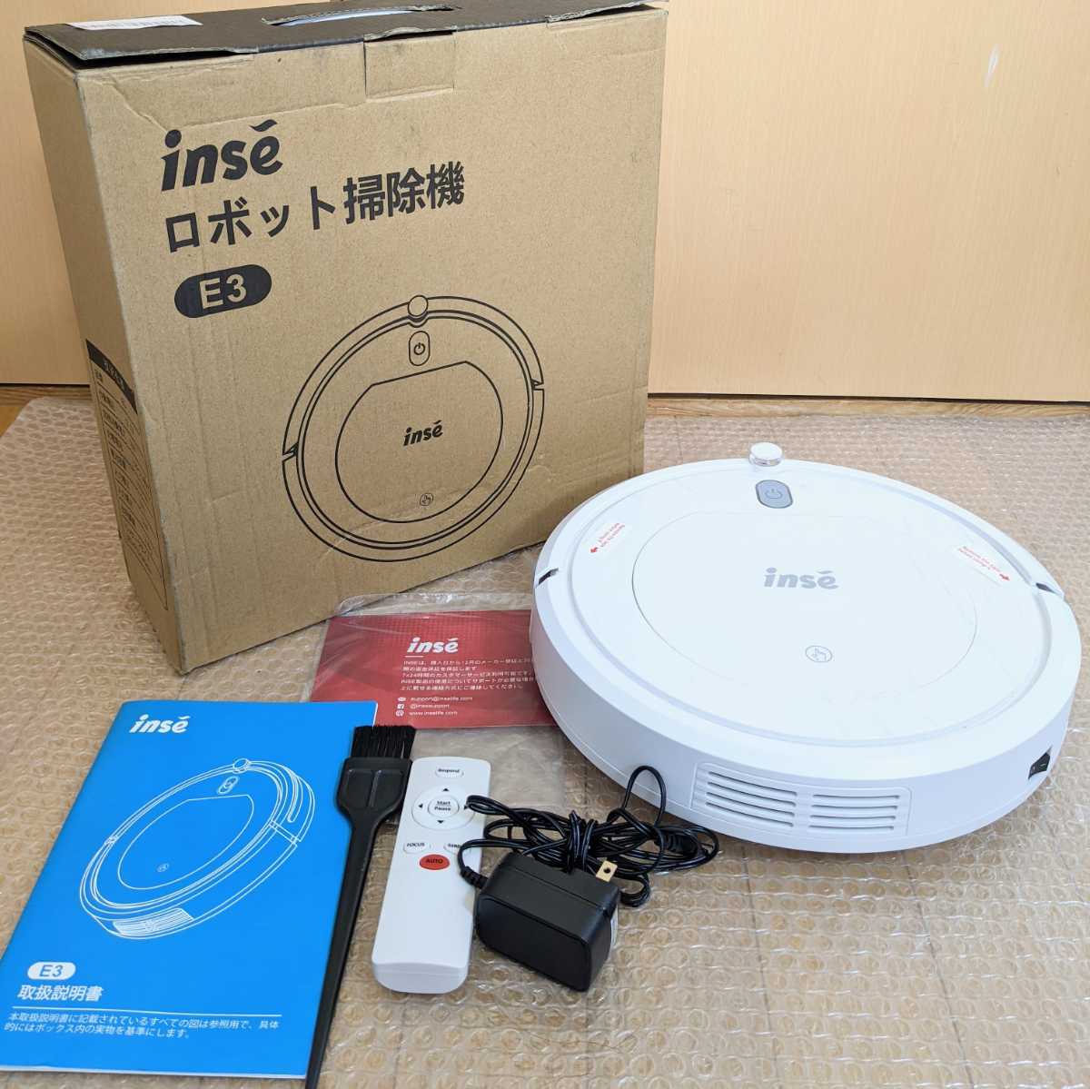 1円スタート inse ロボット掃除機E3 ジャンク扱い(ロボットタイプ)｜売買されたオークション情報、yahooの商品情報をアーカイブ公開 ...