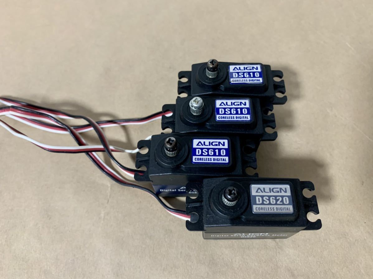 アライン ALIGN DS610/DS620 ヘリコプター サーボ ALIGN HELICOPTER SERVO(パーツ)｜売買された ...