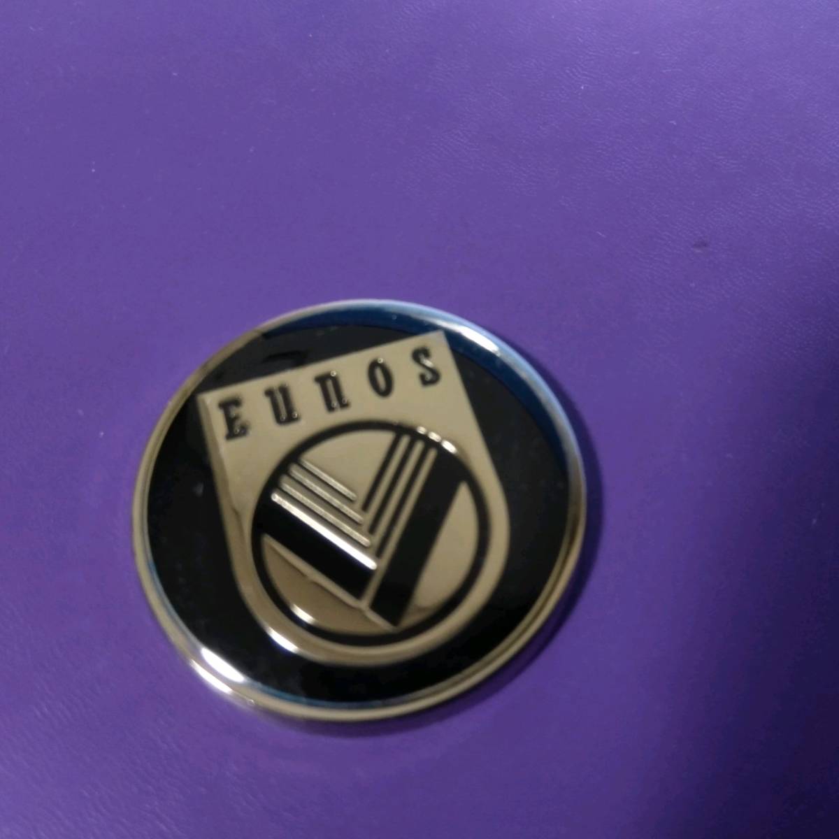 ユーノス EUNOS エンブレム 旧車昭和当時限定特注水中花シフトノブロードスターNANBナルデNC SE3P RX-7 RX-8 コスモ ...
