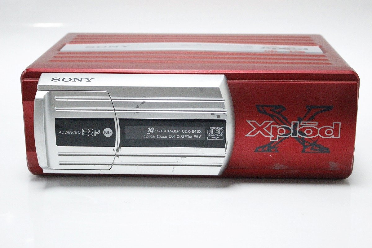 動作未確認 SONY ソニー CDX-848X CDチェンジャー 10連奏 Xplod アドバンストESP ジャンク 9-E062/1/100(ソニー)｜売買されたオークション情報、yahoo ...