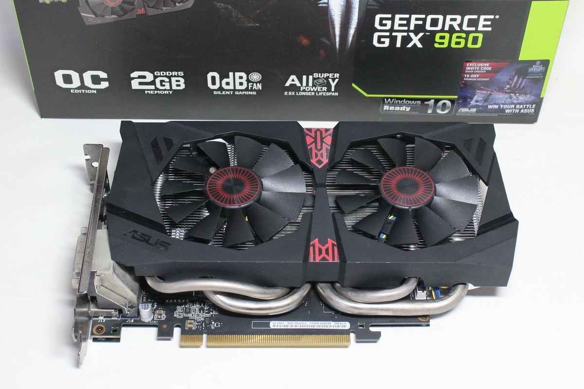 ASUS GeForce GTX 960 STRIX-GTX960-DC2OC-2GD5(PCI Express)｜売買されたオークション情報 ...