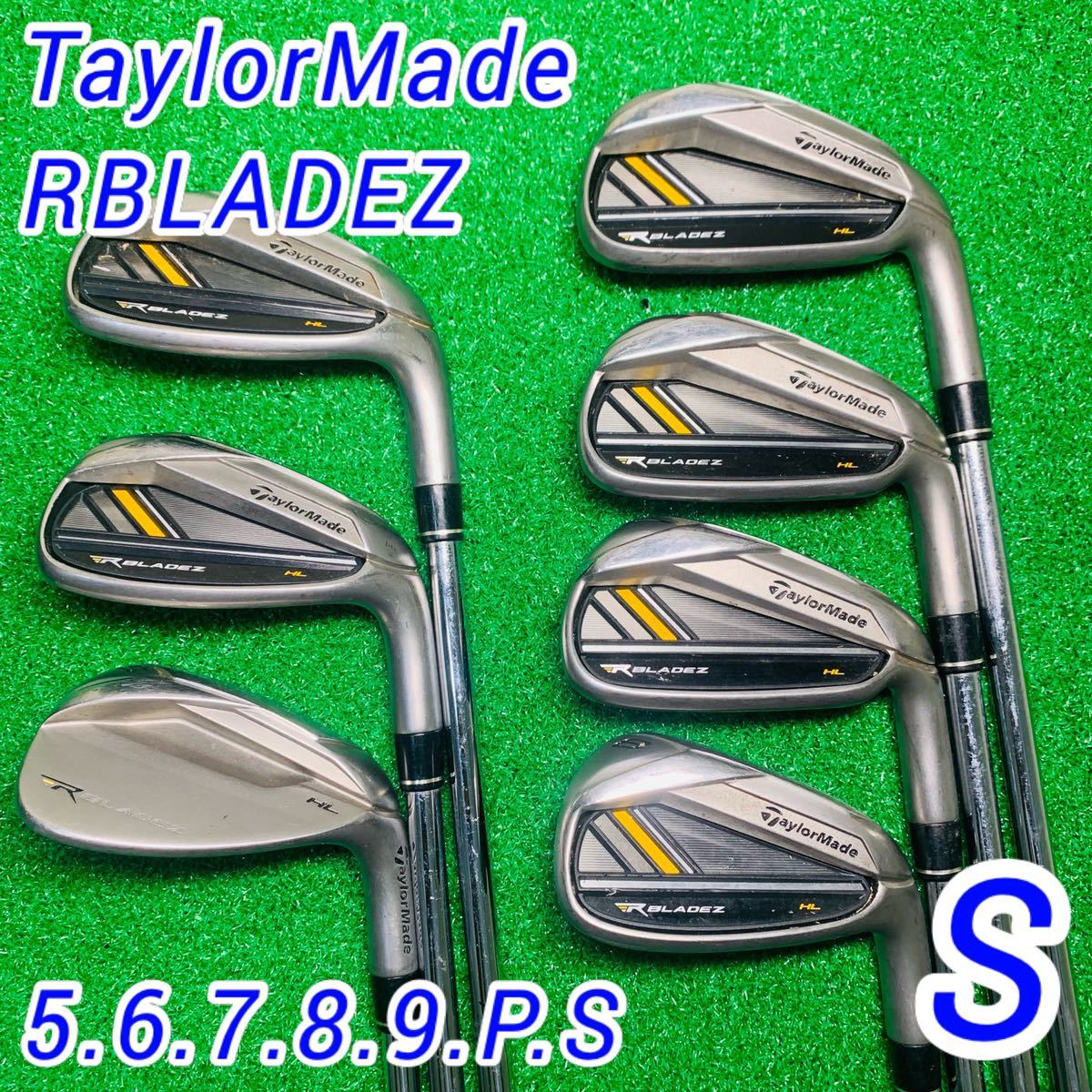 Y3812 TaylorMade ロケットブレイズ RBLADEZ RBZ HL テーラーメイド メンズ 右利き アイアン7本セット ...