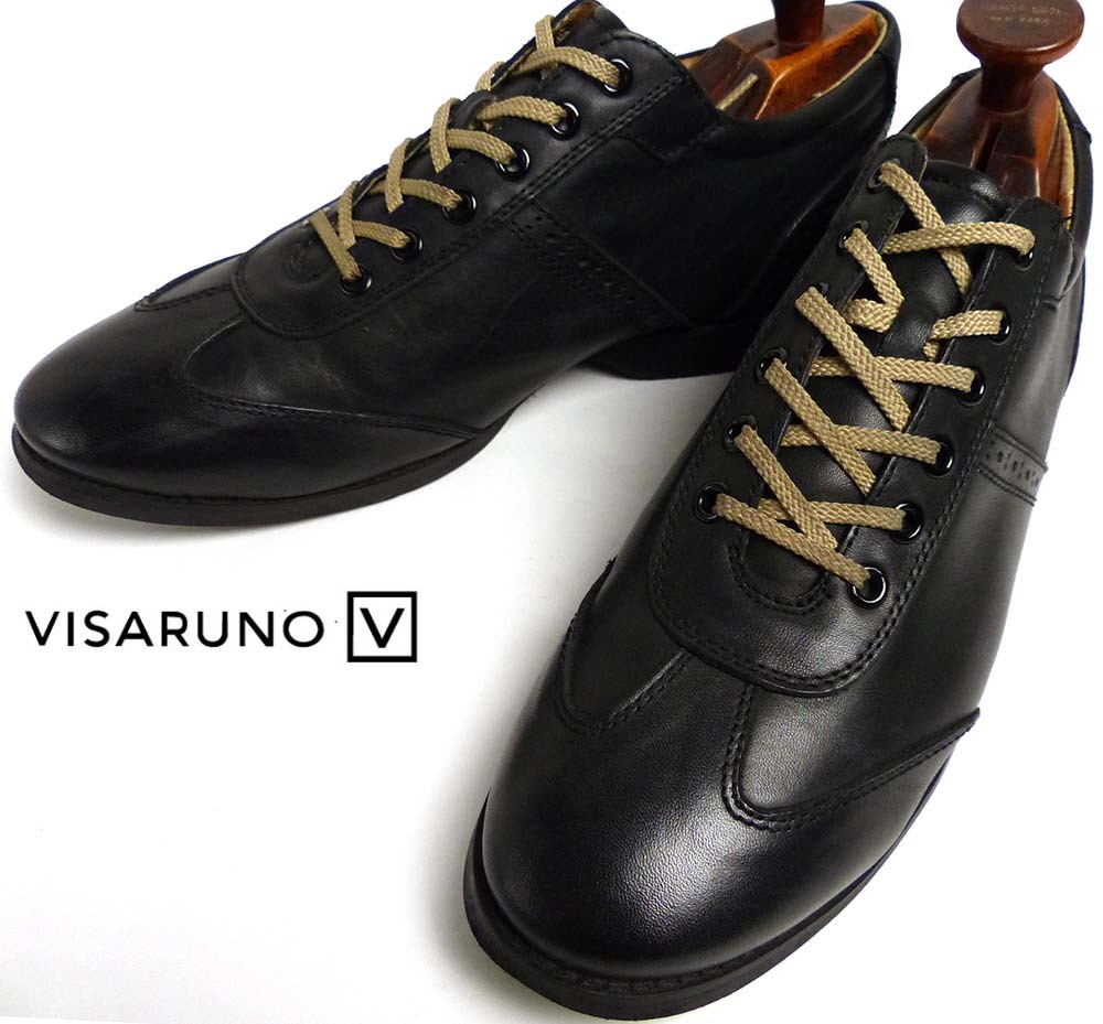 VISARUNO / ビサルノ レザースニーカー 表記無し 26.5－27cm相当 メンズ 15h-1-075(26.5cm)｜売買されたオークション情報、yahooの商品情報をアーカイブ公開 ...