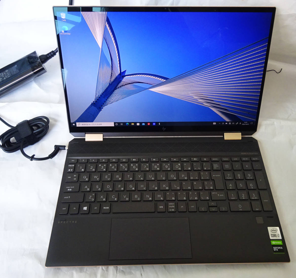 HP Spectra x360 Convertible 15-eb0015TX Windows10 Pro Core i7-10750H ...