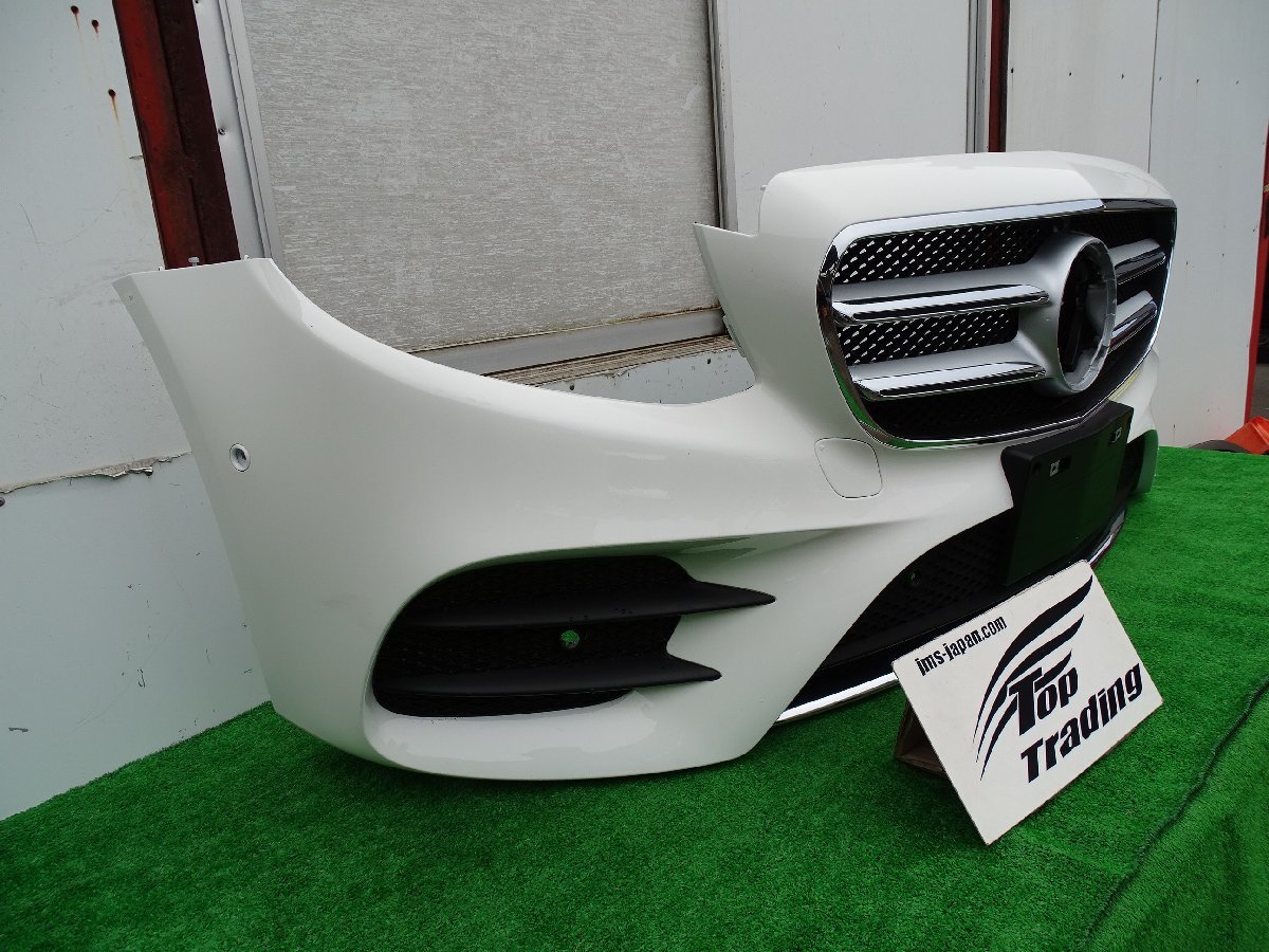 L0347vc ベンツ 純正 Eクラス W213 S213 前期 フロントバンパー スポイラー グリル付 A2138852600 ...