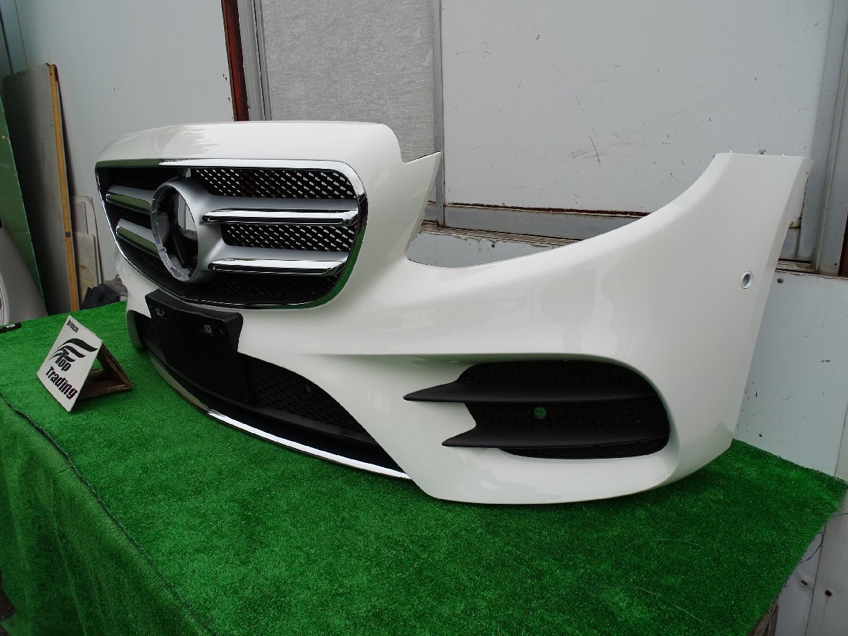 L0347vc ベンツ 純正 Eクラス W213 S213 前期 フロントバンパー スポイラー グリル付 A2138852600 ...