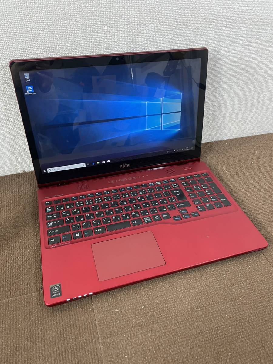 K1304 現状品 Fujitsu lifebook AH77/R FMVA77RR Core i7-4712HQ CPU @ 2.30GHz ...