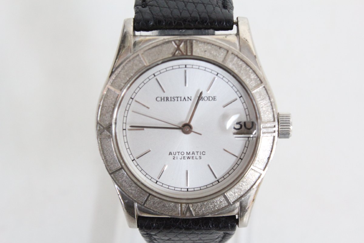 CHRISTIAN MODE 腕時計 CM-0004 SILVER925 21石(アナログ（手巻き）)｜売買されたオークション情報、yahoo ...