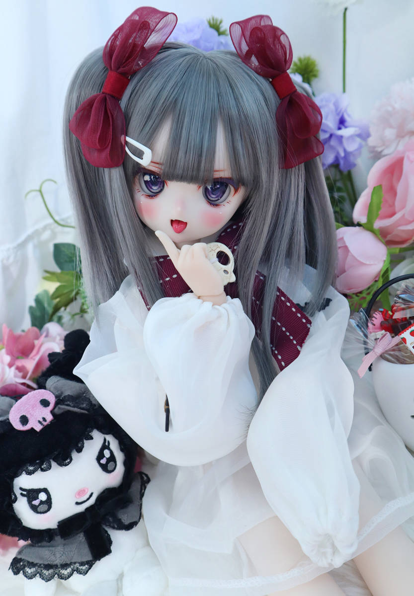 MYANG DDH-01 セミホワイト肌 カスタムヘッド+レジンアイ+服(パーツ)｜売買されたオークション情報、yahooの商品情報を ...