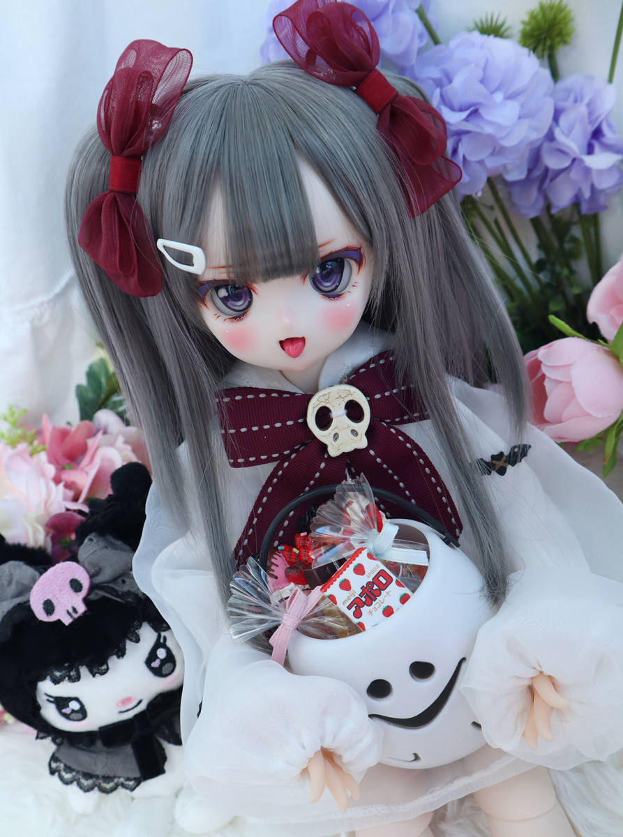 MYANG DDH-01 セミホワイト肌 カスタムヘッド+レジンアイ+服(パーツ)｜売買されたオークション情報、yahooの商品情報を ...