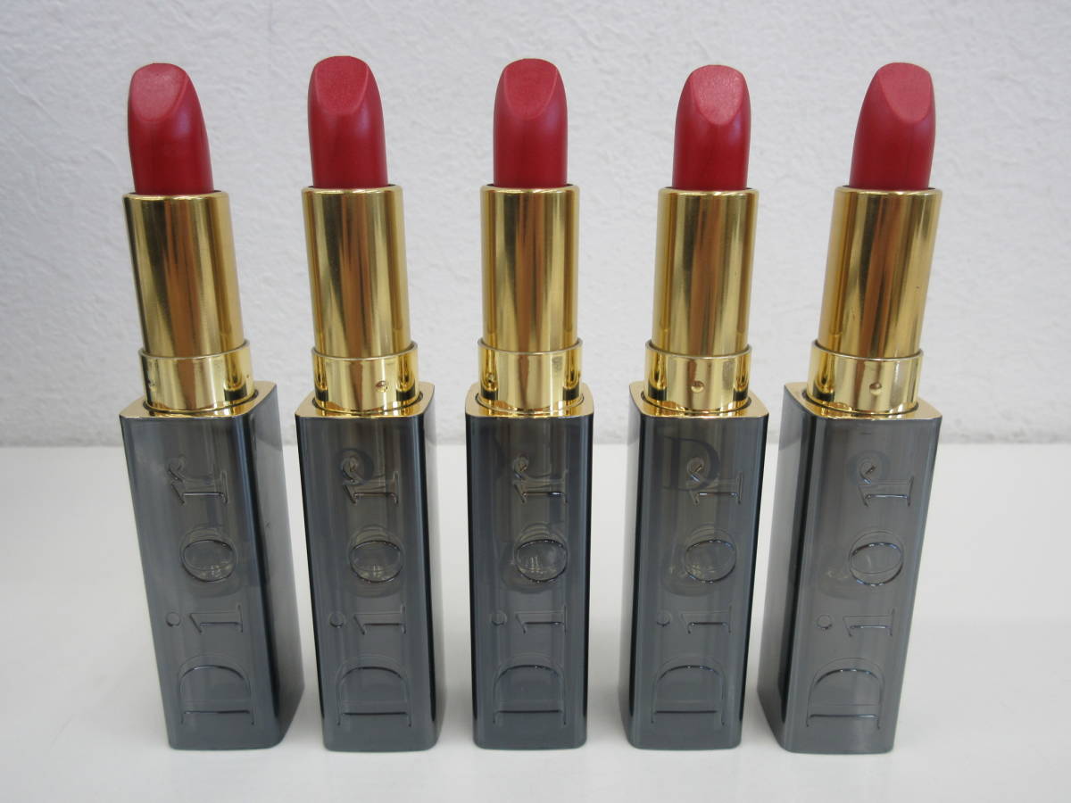 Christian Dior Addict ディオール アディクト リップ #857 3.5g 5本セット まとめて 口紅 赤 箱付(口紅)｜売買されたオークション情報、yahooの商品情報を ...