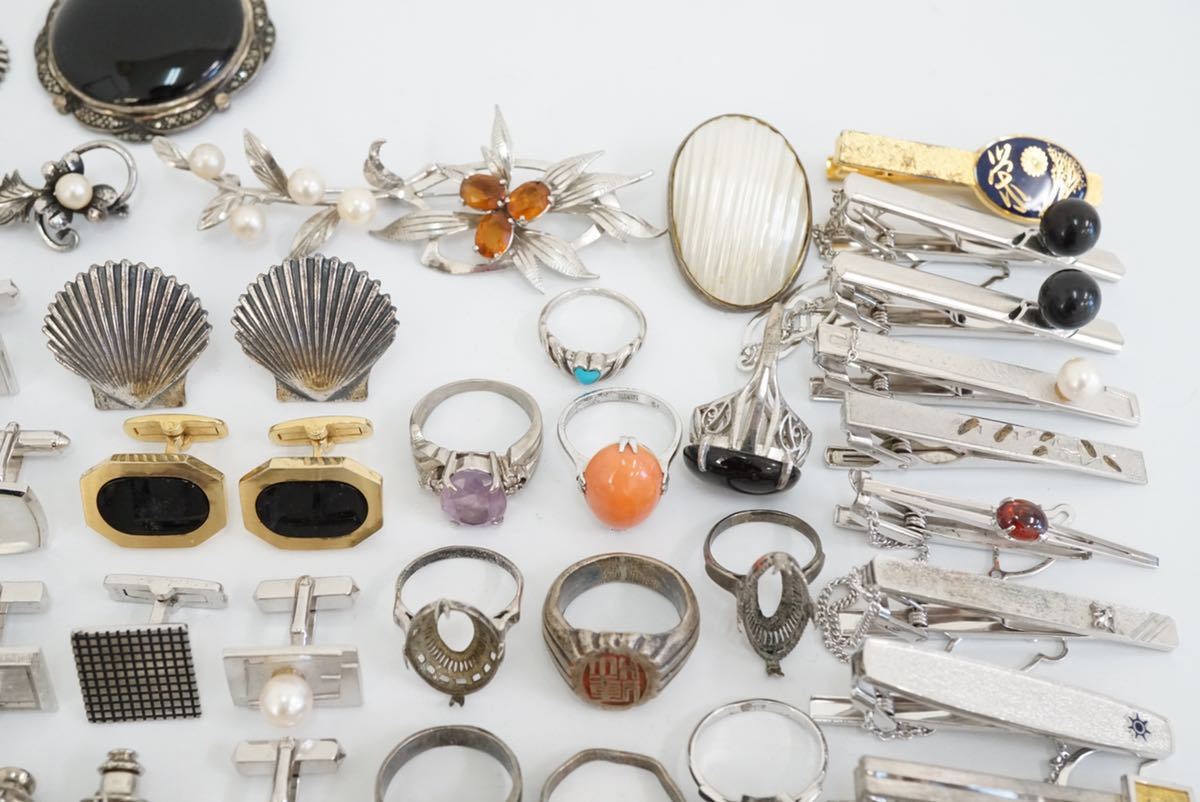 E136 銀 シルバー 地金 つぶし 潰し 総重量 508g SILVER 925 STERLING他 ヴィンテージ アクセサリー 大量 まとめて おまとめ まとめ売り(銀)｜売買された ...