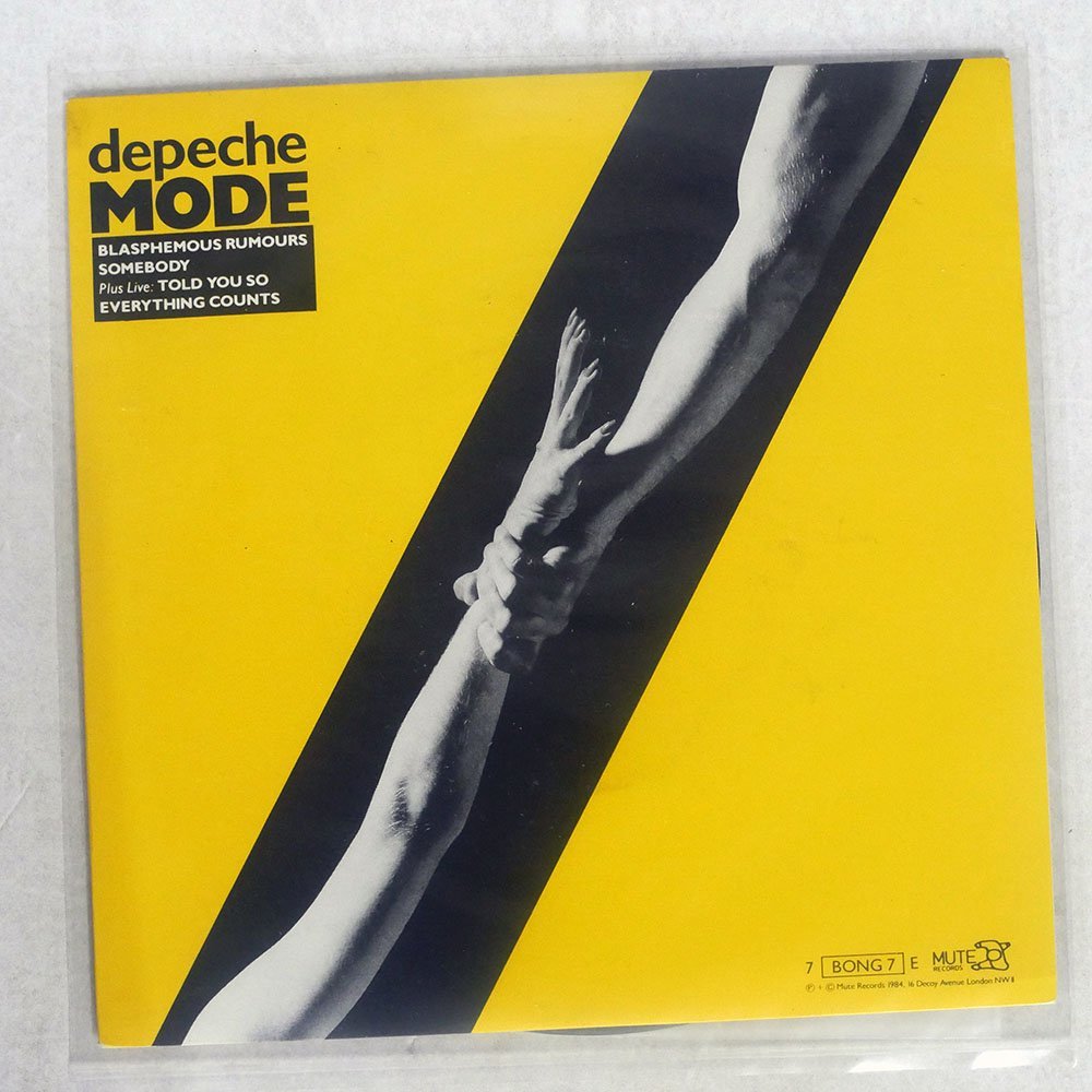 UK-ORIGINAL DEPECHE MODE/BLASPHEMOUS RUMOURS/MUTE 7 BONG 7 E(Depeche Mode)｜売買されたオークション情報、yahooの ...