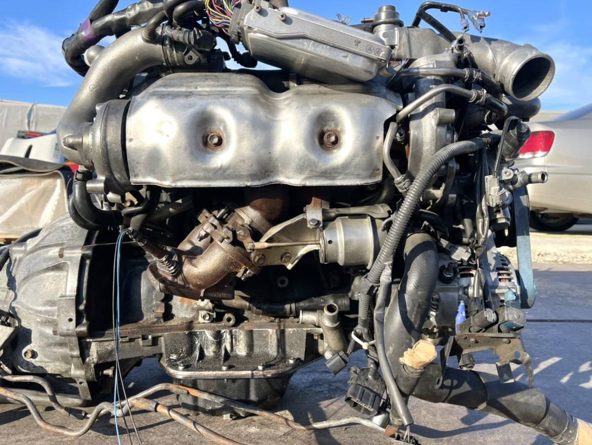 トヨタ アリスト JZS147 スープラ JZA80 2JZ-GTE エンジン vvt-i無し ハーネス/コンピューター付き 走行距離 ...