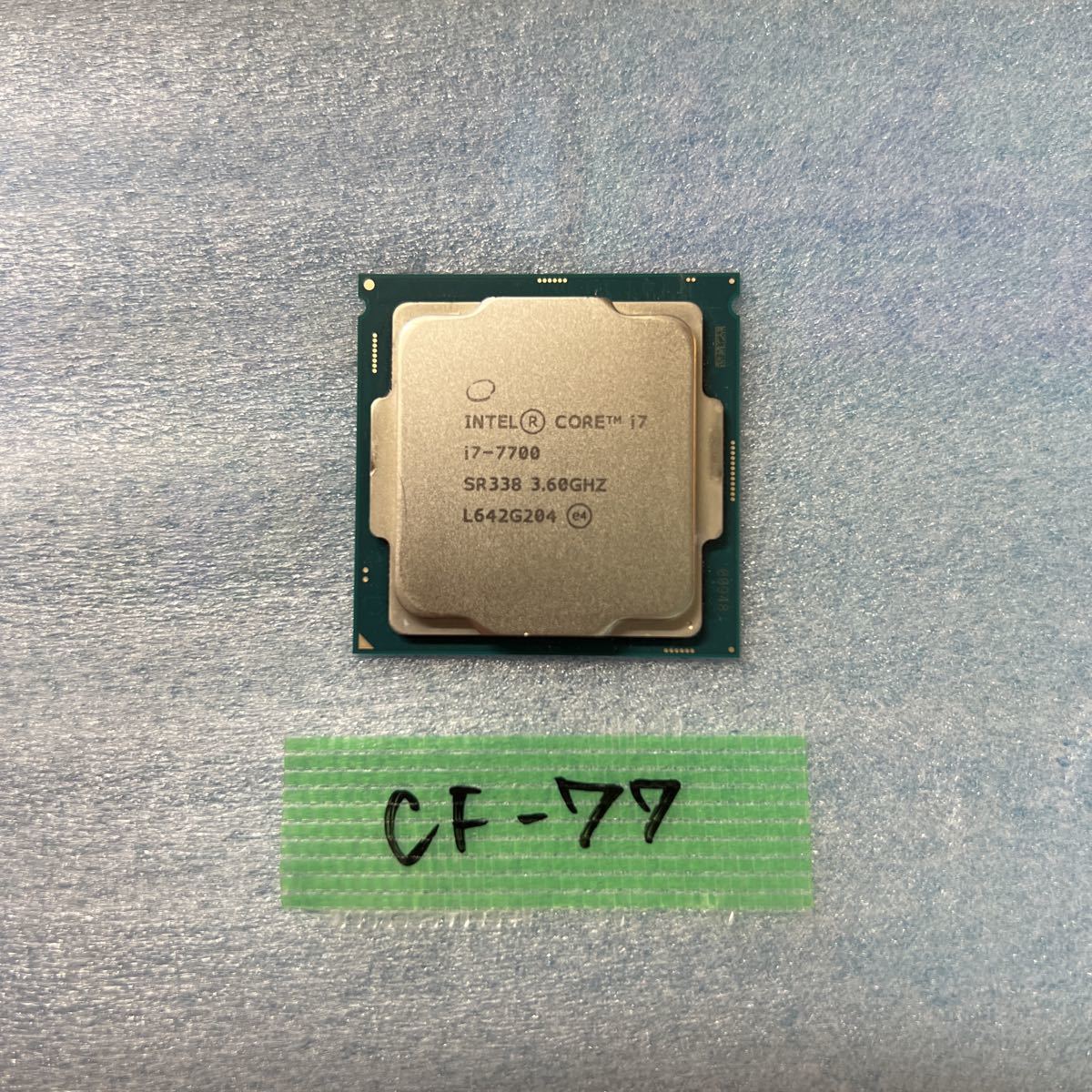 CF-77 激安 CPU Intel Core i7 7700 3.60GHz SR338 同梱可能(Core i7)｜売買されたオークション情報、yahooの商品情報をアーカイブ公開 ...