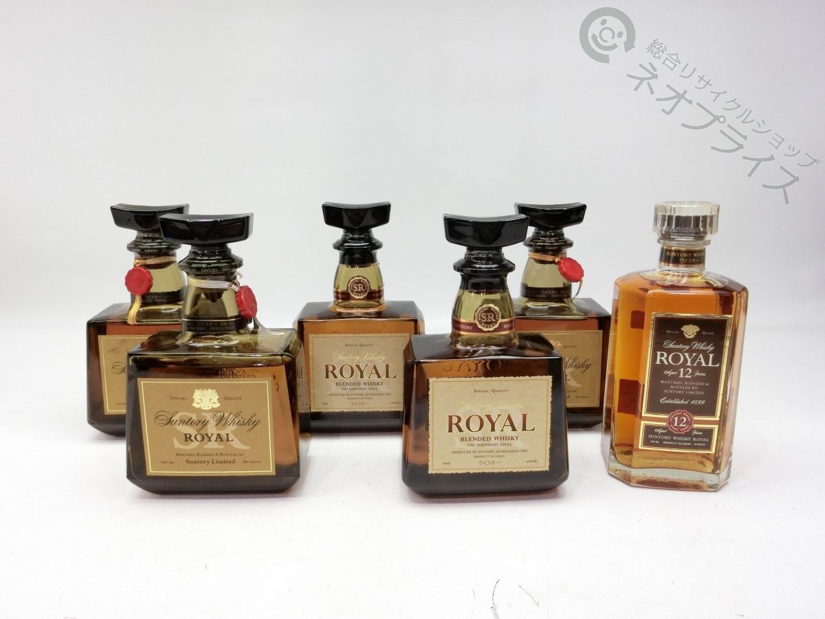 A4768 サントリー ROYAL ローヤル ウイスキー 660ml〜720ml 6本セット(日本)｜売買されたオークション情報、yahooの商品情報をアーカイブ公開 - オークファン ...