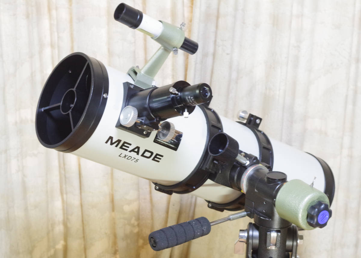 Meade LXD75-N6 150mm短焦点ニュートン反射鏡筒 ＋ ニューポラリス赤道儀転用経緯台(セット)｜売買されたオークション情報 ...