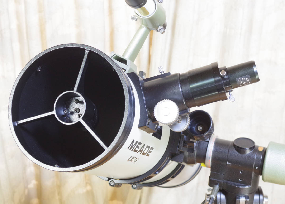 Meade LXD75-N6 150mm短焦点ニュートン反射鏡筒 ＋ ニューポラリス赤道儀転用経緯台(セット)｜売買されたオークション情報 ...