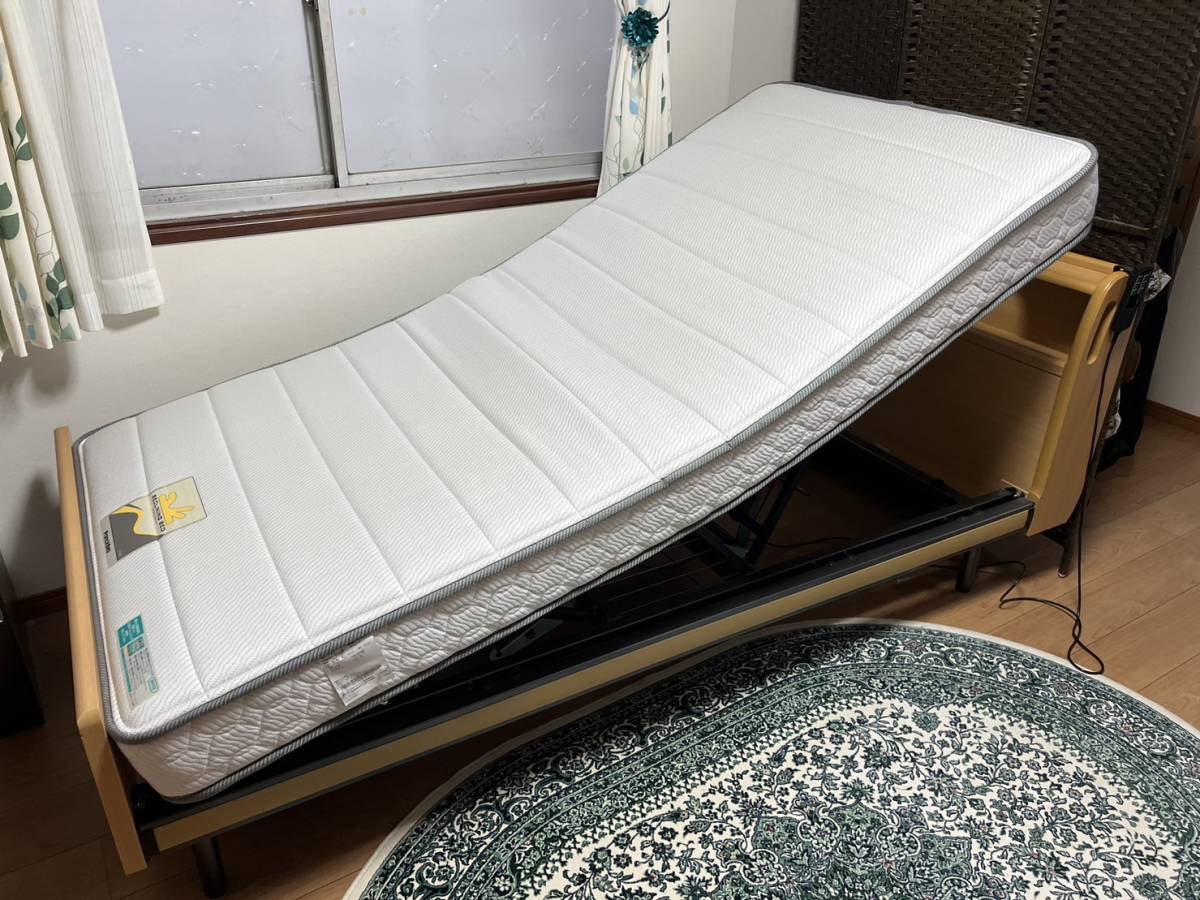 去年購入 フランスベッド CU-203C 電動ベッド リクライニング マットレス S コイルスプリング 厚190mm 引取り限定 大阪 1円スタート(介護ベッド、寝具)｜売買されたオークション ...