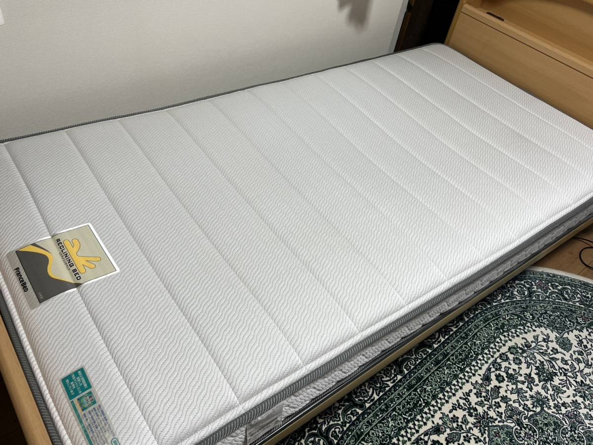 去年購入 フランスベッド CU-203C 電動ベッド リクライニング マットレス S コイルスプリング 厚190mm 引取り限定 大阪 1円スタート(介護ベッド、寝具)｜売買されたオークション ...