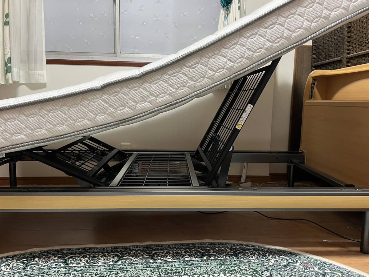 去年購入 フランスベッド CU-203C 電動ベッド リクライニング マットレス S コイルスプリング 厚190mm 引取り限定 大阪 1円スタート(介護ベッド、寝具)｜売買されたオークション ...