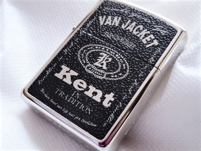 VAN JAC ヴァンヂャケット Kent IN TRADITION Wネーム Armor ZIPPO オイルライター JAPAN TRAD V.I.P. Members/SCENE J ...