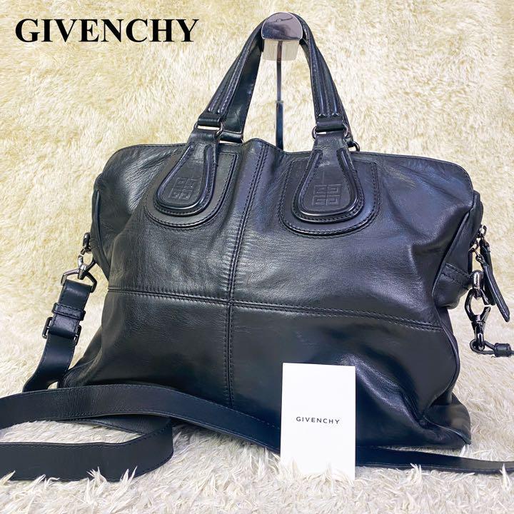 稀少 / 圧巻の高級感 GIVENCHY ジバンシー ナイチンゲール ビジネスバッグ ブリーフケース 2way レザー 4Gロゴ ブラック A4収納可能(ブリーフケース、書類かばん)｜売買され ...