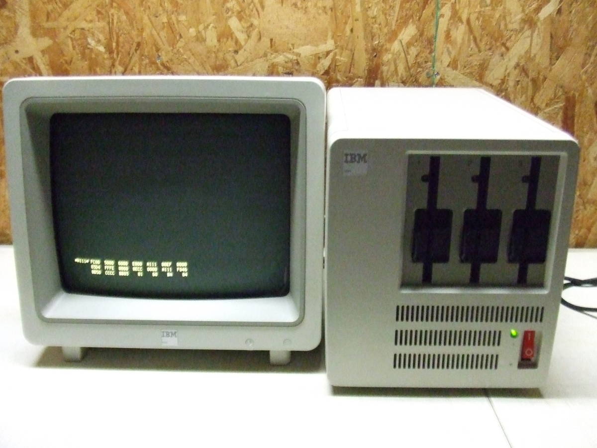IBM マルチステーション 5555-B01 5551 本体＋モニター セット ジャンク(その他)｜売買されたオークション情報、yahooの ...