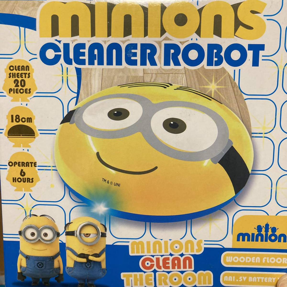 ミニオンズ ミニオン minions CLEANER ROBOT クリーナーロボット クリーナー ロボット お掃除 掃除 おもちゃ ブライズ品 ...