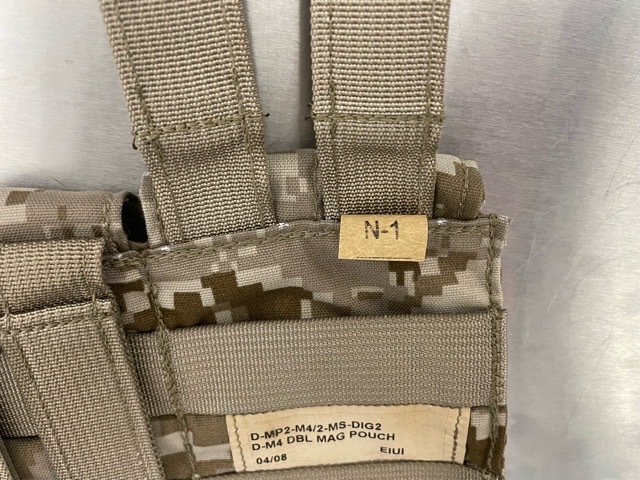 Eagle EIUI Duble M4 Mag Pouch AOR1 MLCS 米軍 seal marsoc devgru delta cag ...