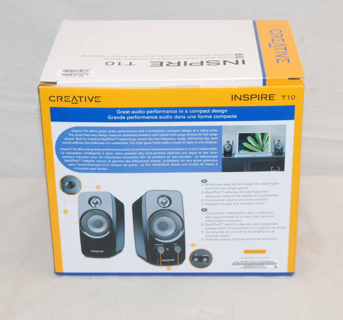 Creative Inspire T10 R3 スピーカー IN-T10-R3 PCスピーカー(ステレオ)｜売買されたオークション情報、yahooの商品情報をアーカイブ公開 - オークファン ...