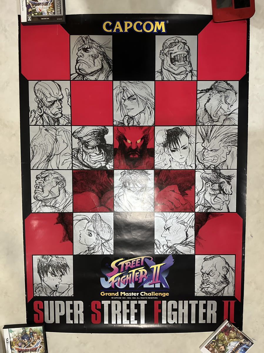 CAPCOM スーパーストリートファイターIIX アーケードポスター B1サイズ(ポスター)｜売買されたオークション情報、yahooの商品情報 ...