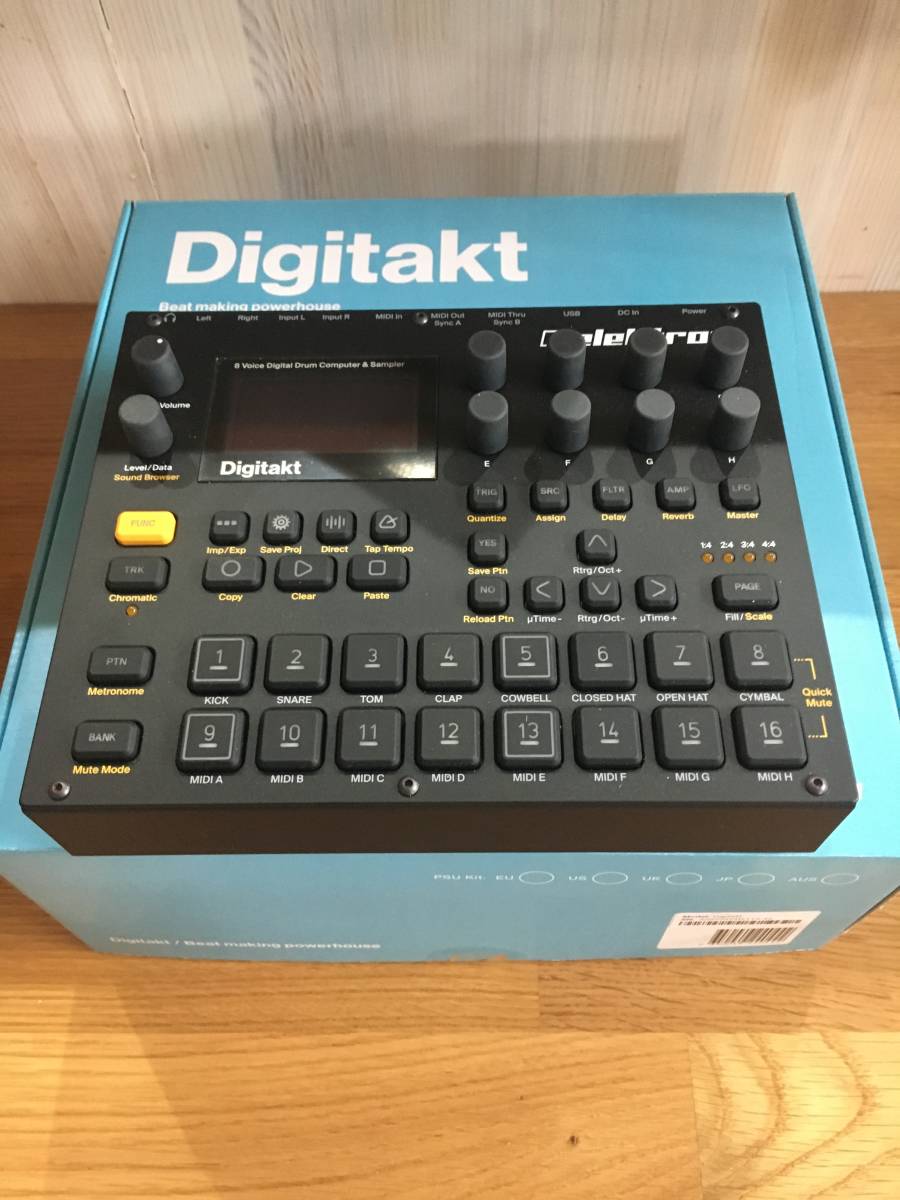 elektron / Digitakt(サンプラー)｜売買されたオークション情報、yahooの商品情報をアーカイブ公開 - オークファン ...