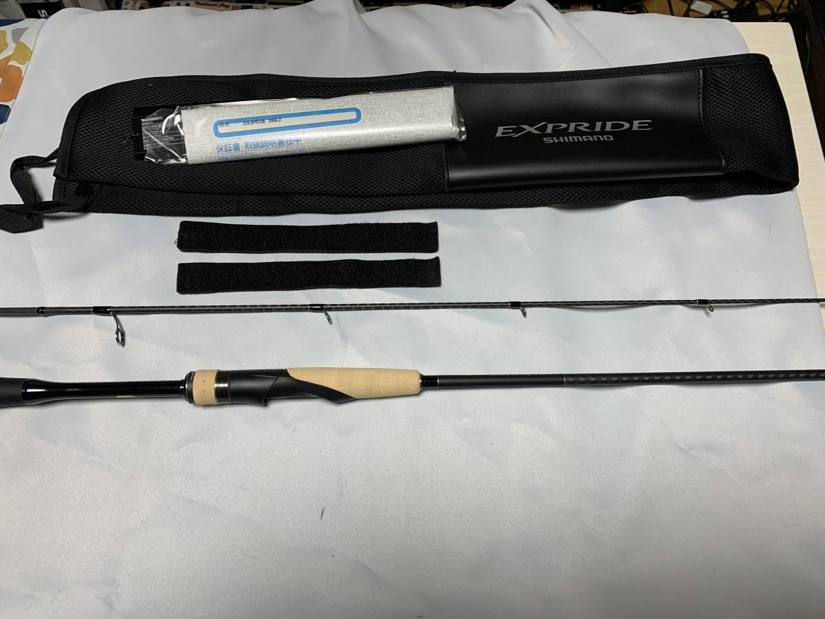 シマノ SHIMANO 22エクスプライド 266L-2 EXPRIDE 2ピースロッド(2ピーススピニングロッド)｜売買されたオークション ...