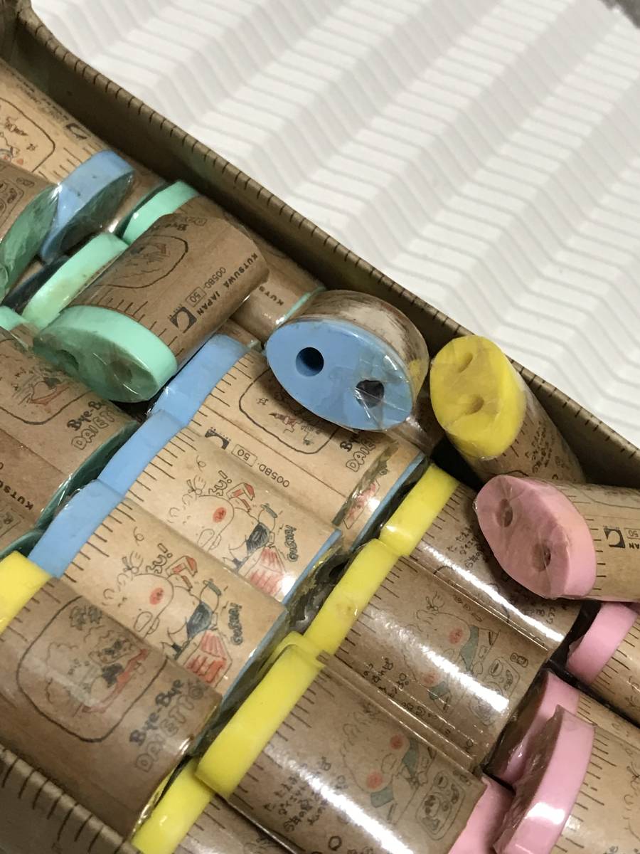 216 KUTSUWA BYE-BYE DAIETTON スタンプにもなる字消し 57コ入(筆記用具)｜売買されたオークション情報、yahooの商品情報をアーカイブ公開 - オークファン ...