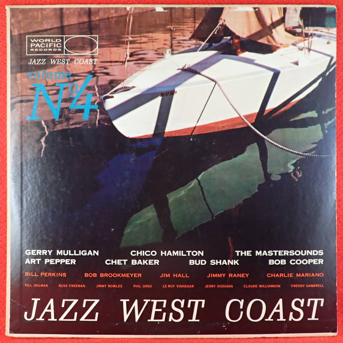 1円開始 神洗浄 ギガレア US完オリ WORLD PACIFIC JAZZ MONO 青ラベル 両溝 CHET BAKER+ART ...