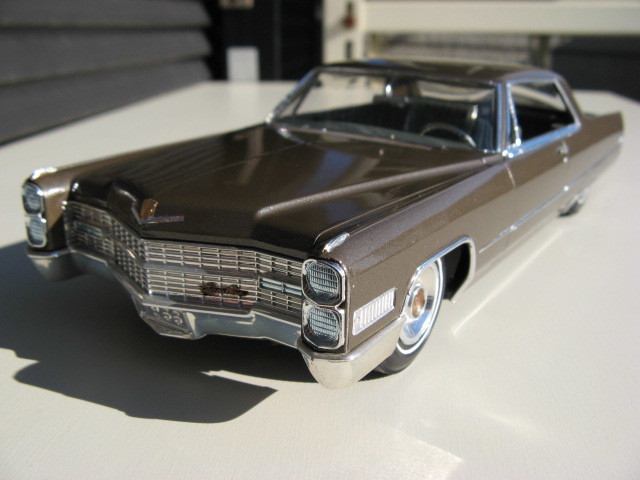 JO-HAN / 1966 CADILLAC COUPE DE VILLE 1/25 完成品 / MPC / amt / オリジナルキット ...