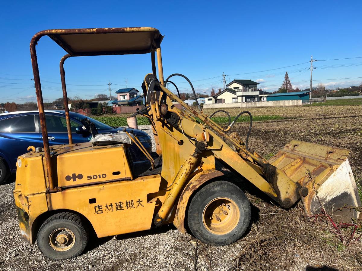 KOMATU SD10 ホイールローダー タイヤショベル コマツ バケット 機関良好 コマツフォークリフト(建設機械、重機)｜売買されたオークション情報、yahooの商品情報をアーカイブ公開 ...