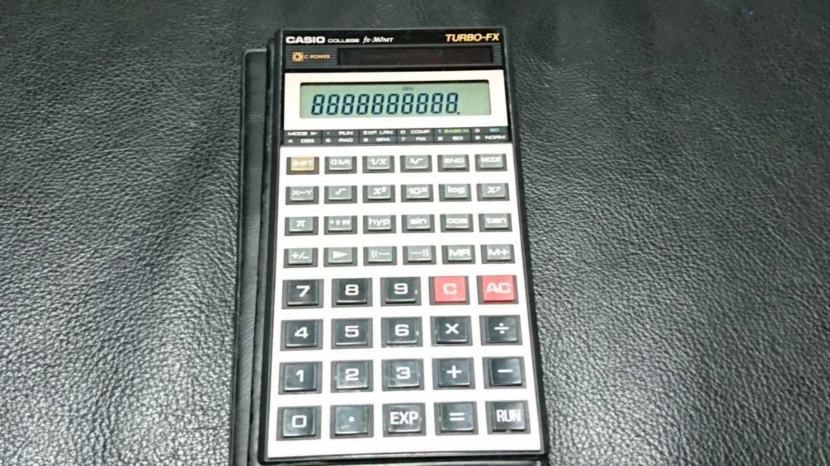 CASIO カシオ 計算機 fx-360mt(シャープ)｜売買されたオークション情報、yahooの商品情報をアーカイブ公開 - オークファン（aucfan.com）