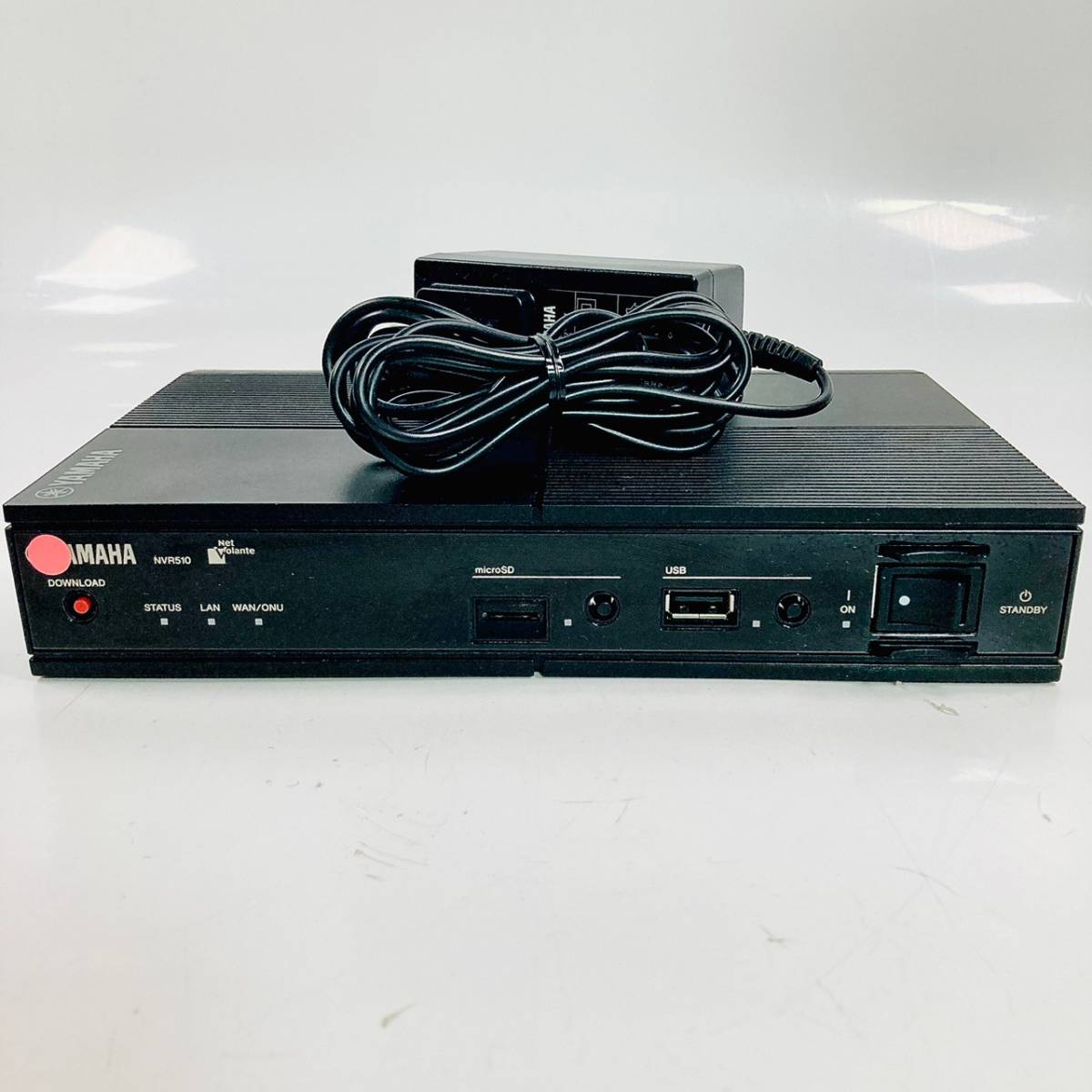 505 通電 YAMAHA NVR510 ギガアクセス VoIP ルーター ヤマハ ISDN 小型ONU YNOエージェント L2TP ...