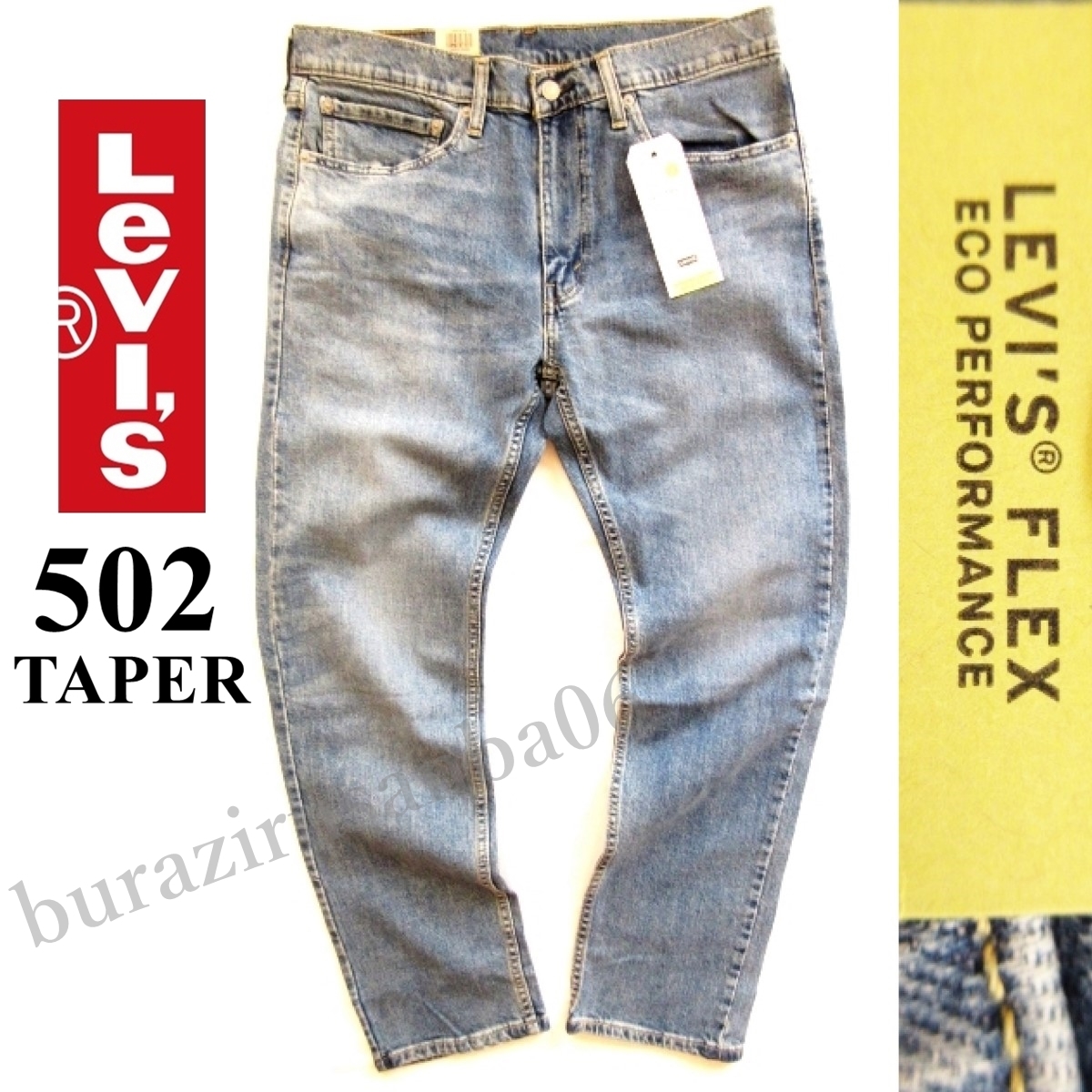 W34 リーバイス Levi's 502 テーパー デニムパンツ ジーンズ メンズ ストレッチ テーパード FLEX JEANS 29507-0736(W34)｜売買されたオークション情報 ...