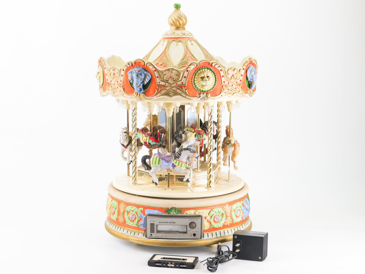 Melody IN MOTION 陶磁器 メリーゴーランド 中根征二 メロディーインモーション オルゴール(オルゴール)｜売買された ...