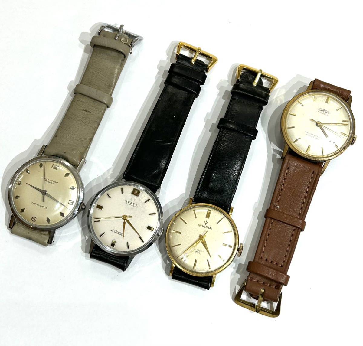 S3546 腕時計まとめ LACO-SPORT ラコスポーツ ANTIMAGNETIC CERES AUREOLE オレオール ...